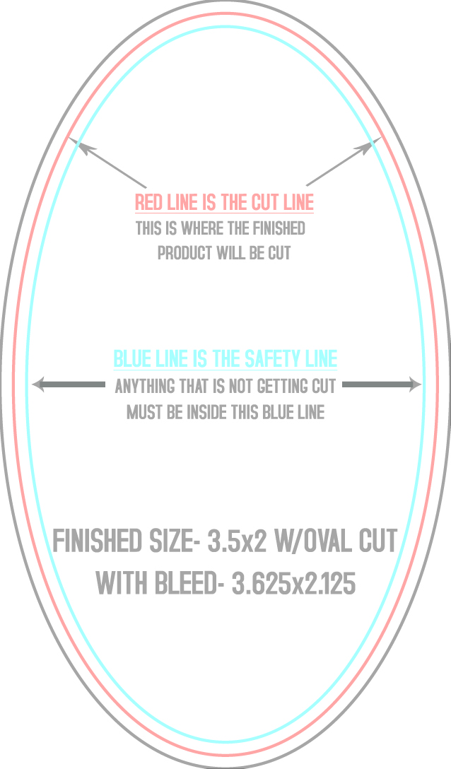 Stickers Templates | 2x3.5 Stickers Template